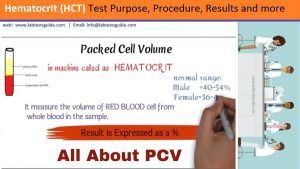 Hematocrit (HCT) Test Purpose, Procedure, Results And More | Lab Tests ...