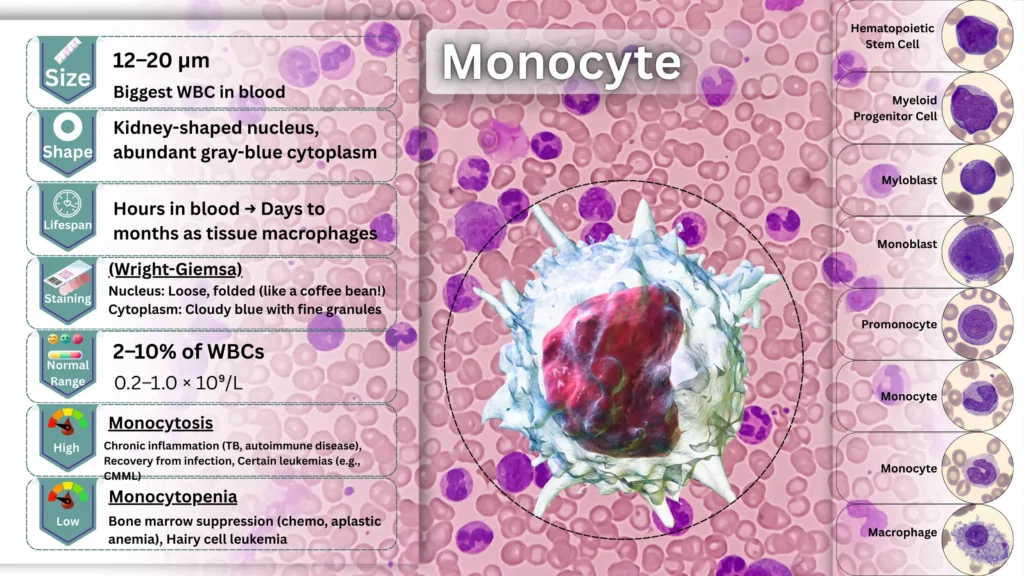 Monocytes: The Complete Guide (Functions, Ranges & Clinical ...
