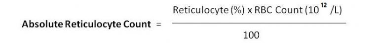 Reticulocyte Count test Procedure | Lab Tests Guide