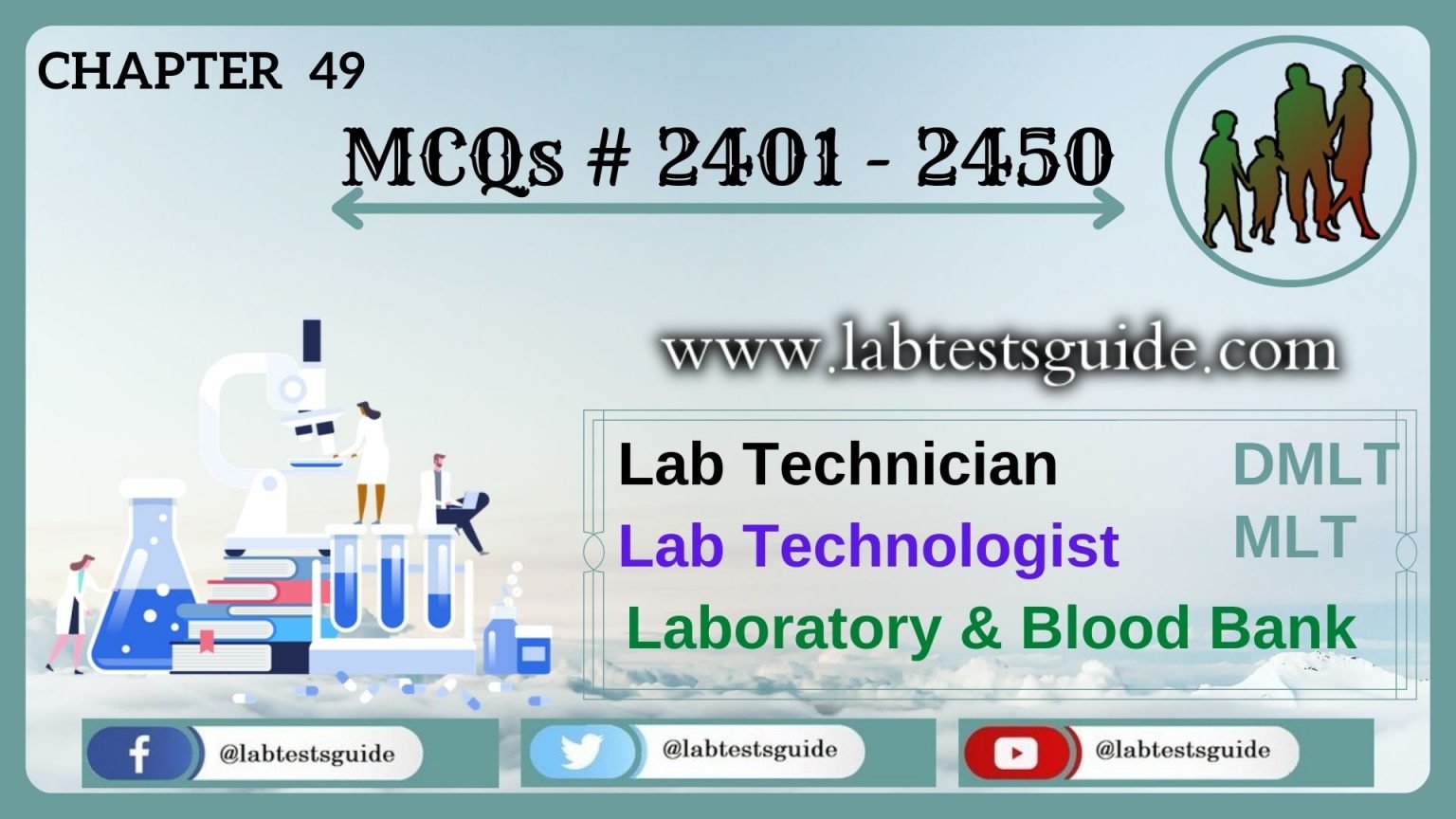 MCQ's For Lab Technician And Technologists - Part 5 | Lab Tests Guide