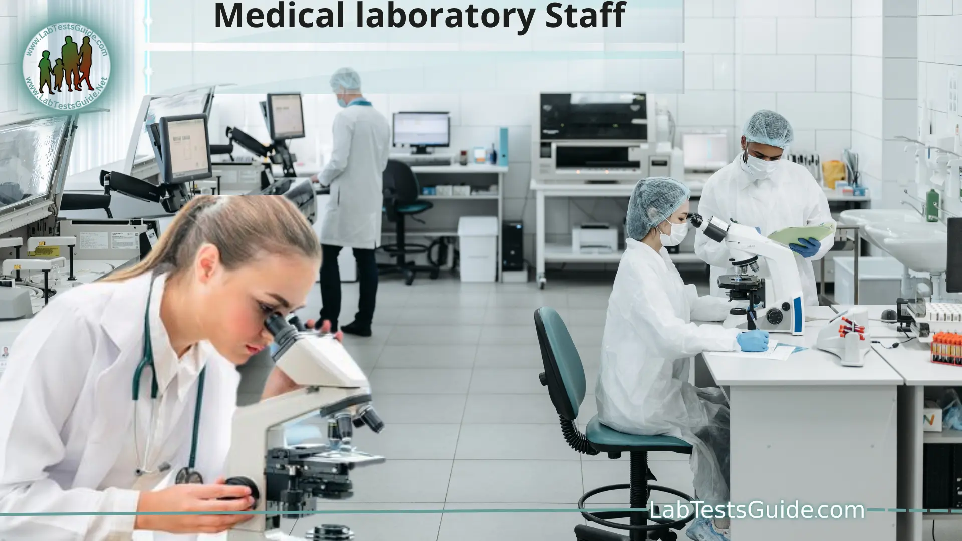 Medical laboratory Staff: Categories, Responsibilities, and other ...