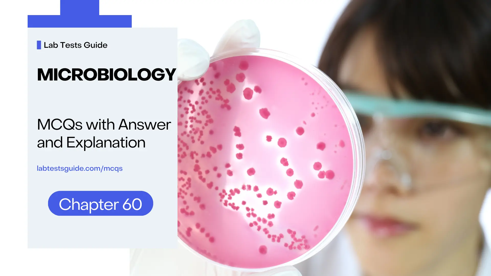 MicroBiology MCQs with Answer and Explnation | Chapter 60 | Lab Tests Guide