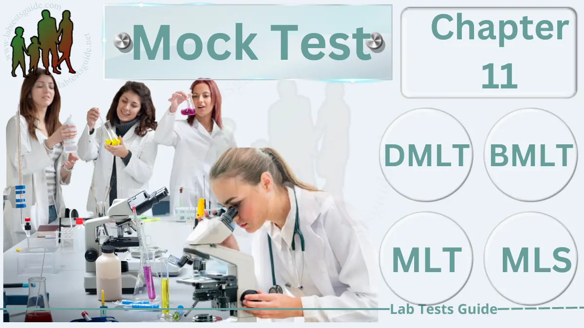 MCQs Mock Test for Lab Technicians and Technologists: Chapter 11 | Lab ...