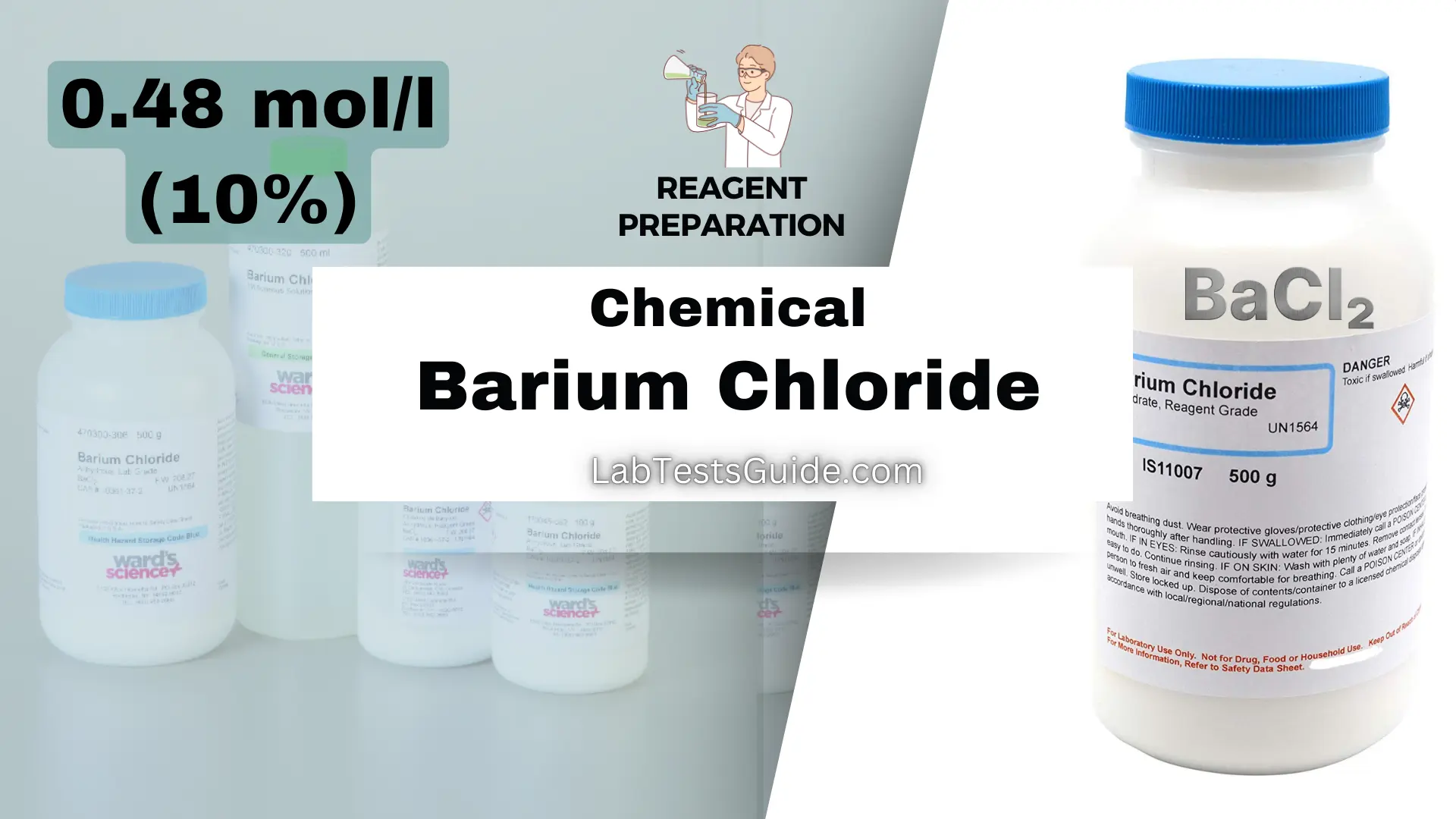 Barium Chloride 0.48 mol/l (10%) Uses, Composition, Preparation and ...