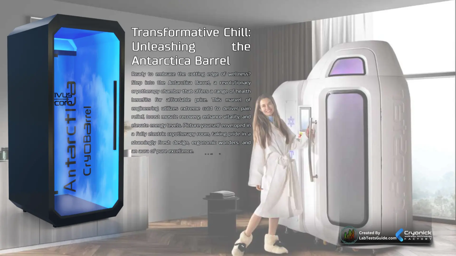 Buy Cryotherapy | Antarctica Barrel Cryotherapy Chamber for Health ...