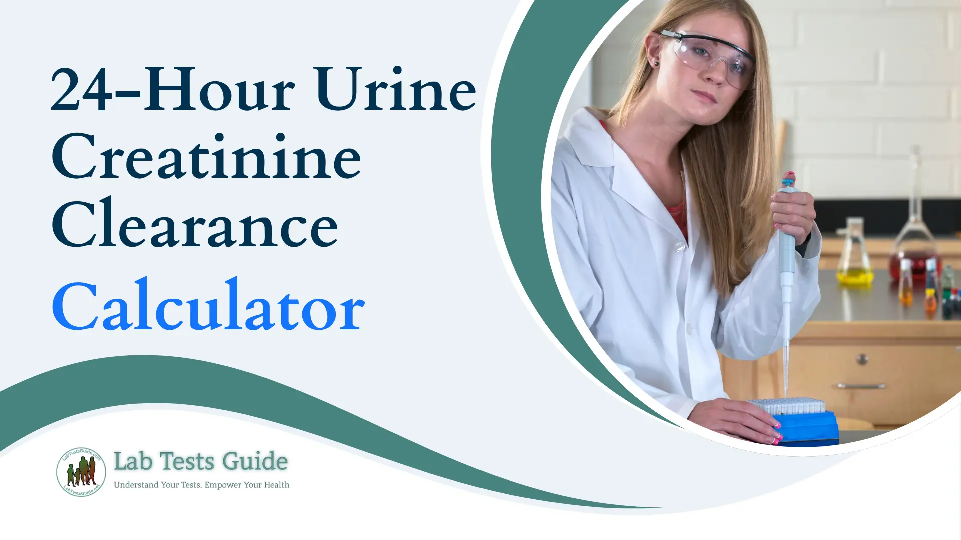 24-Hour Urine Creatinine Clearance Calculator | Lab Tests Guide