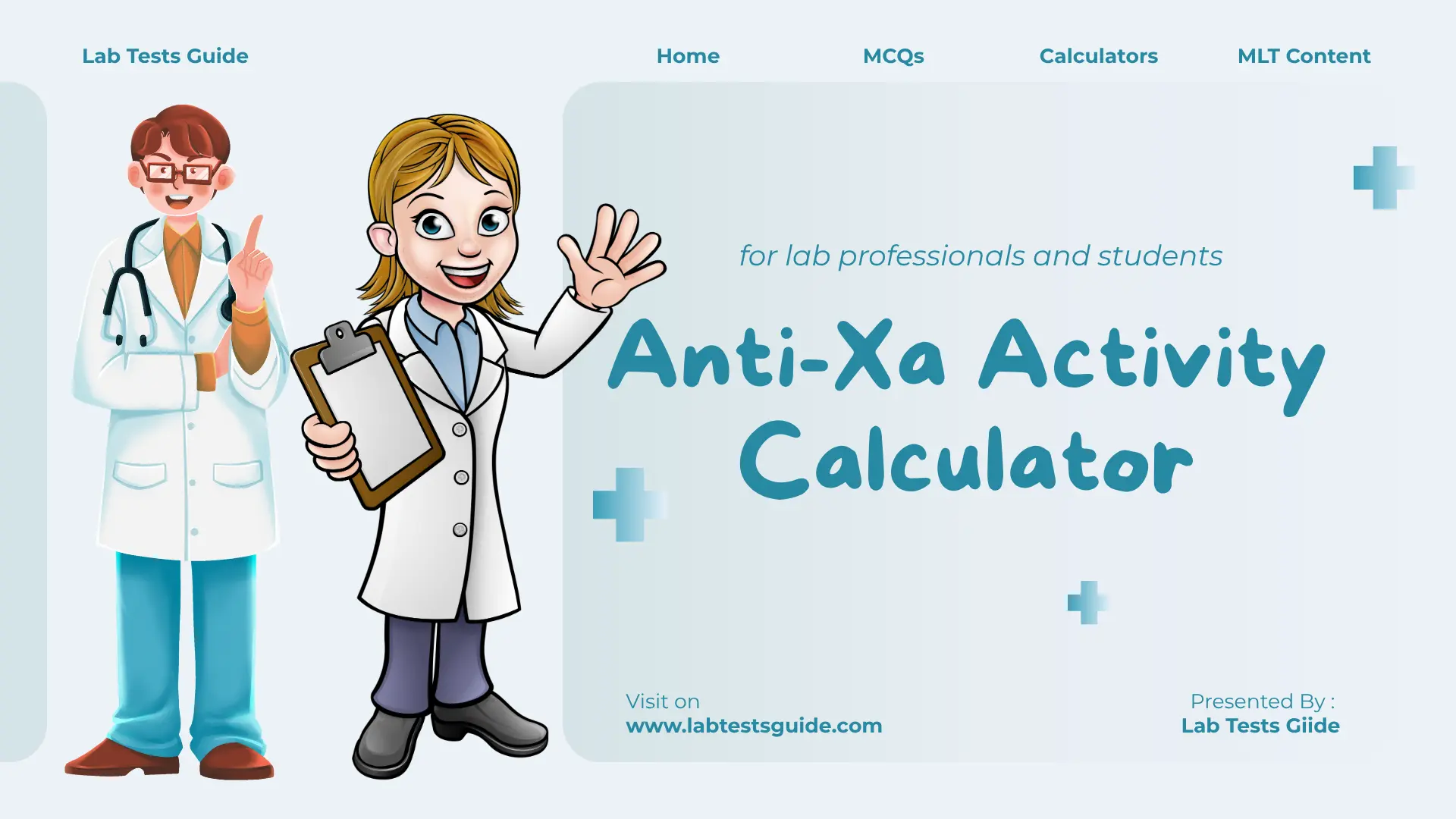 Anti-Xa Activity Calculator: Laboratory Methodology | Lab Tests Guide