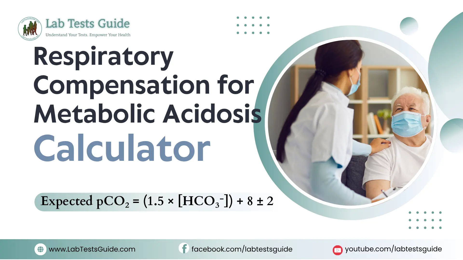 Respiratory Compensation for Metabolic Acidosis Calculator | Lab Tests ...