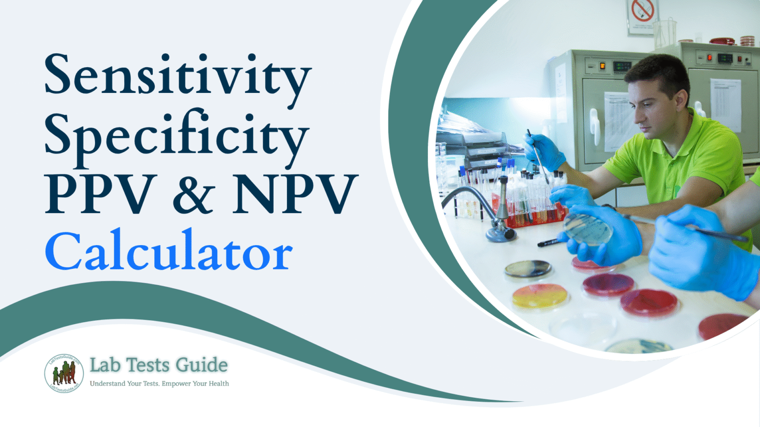 Sensitivity, Specificity, PPV & NPV Calculator | Lab Tests Guide