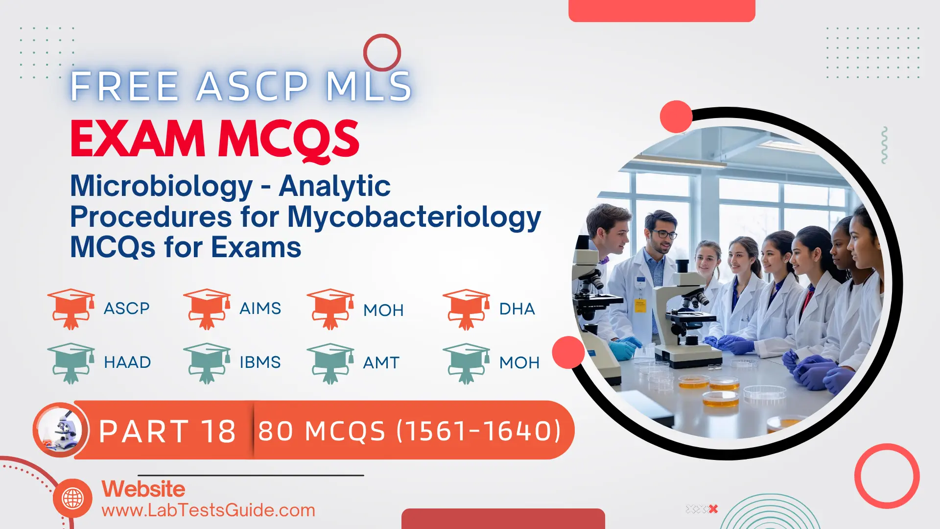 Free ASCP MLS Exam Practice Questions: Part 18 – Microbiology ...