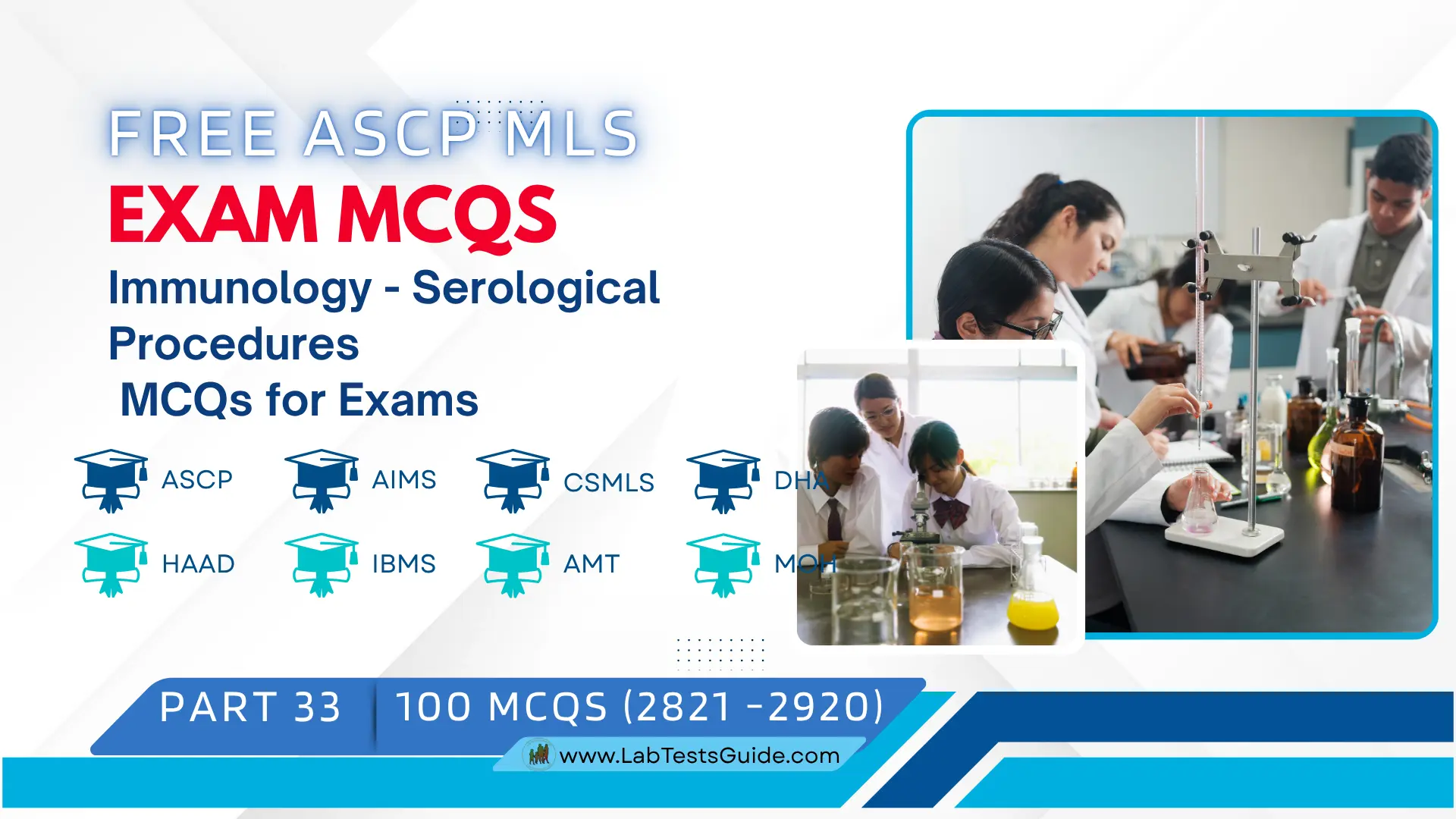 ASCP MLS Exam Practice Questions: Part 33 – Immunology - Serological ...
