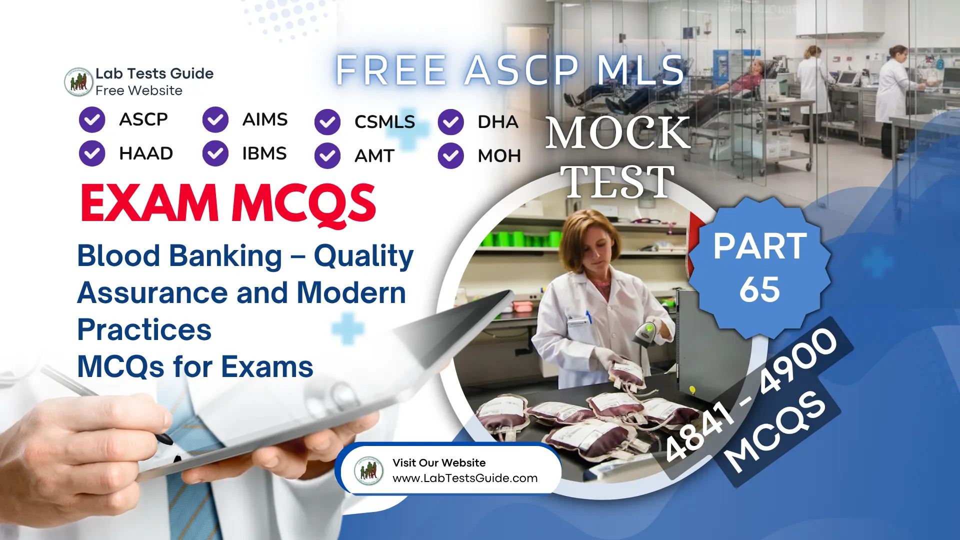 Free ASCP MLS Exam MCQs with Questions, Answer Key, and Mock Test | Lab ...