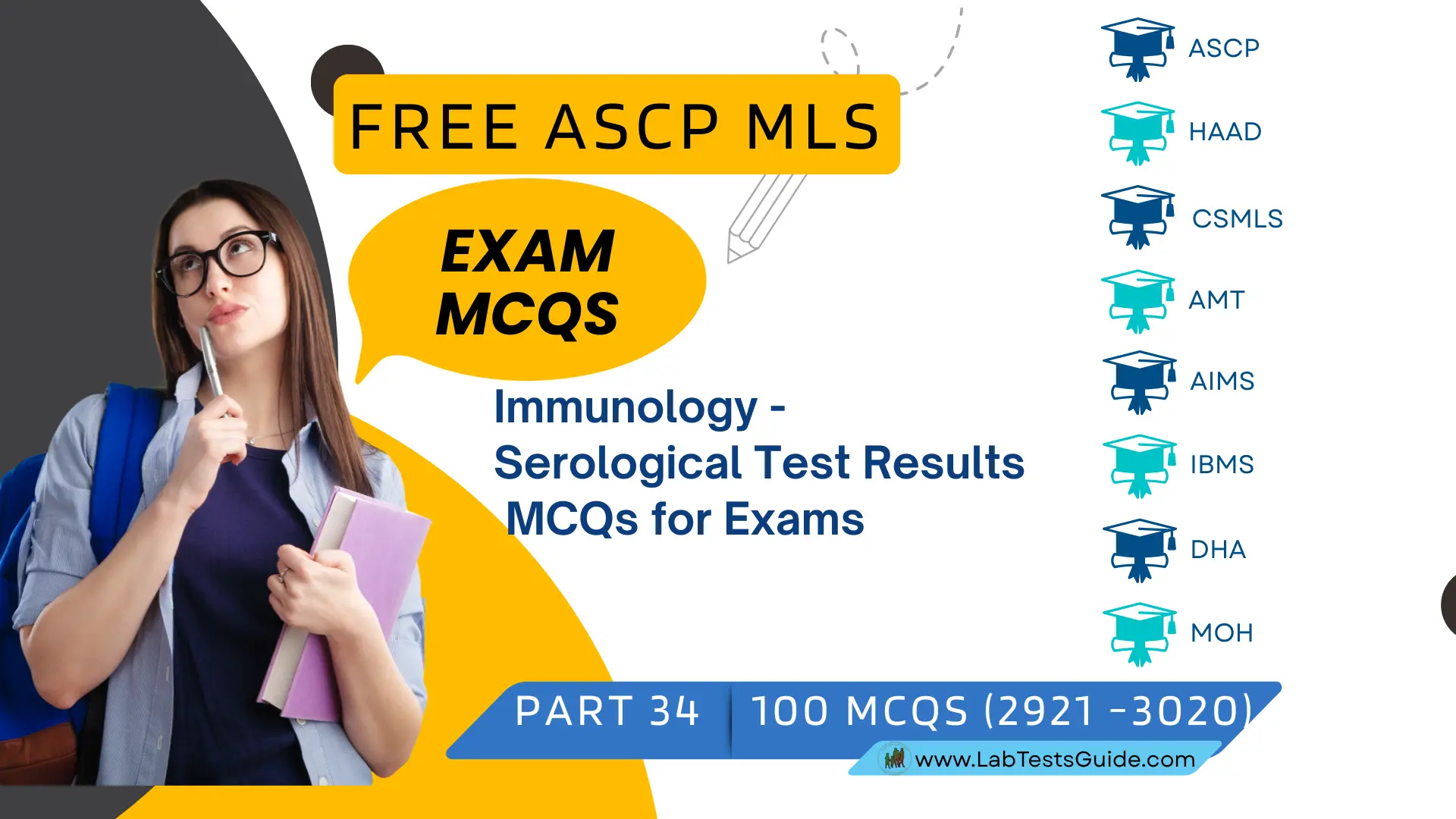 Free ASCP MLS Exam Practice Questions: Part 34 – Immunology ...