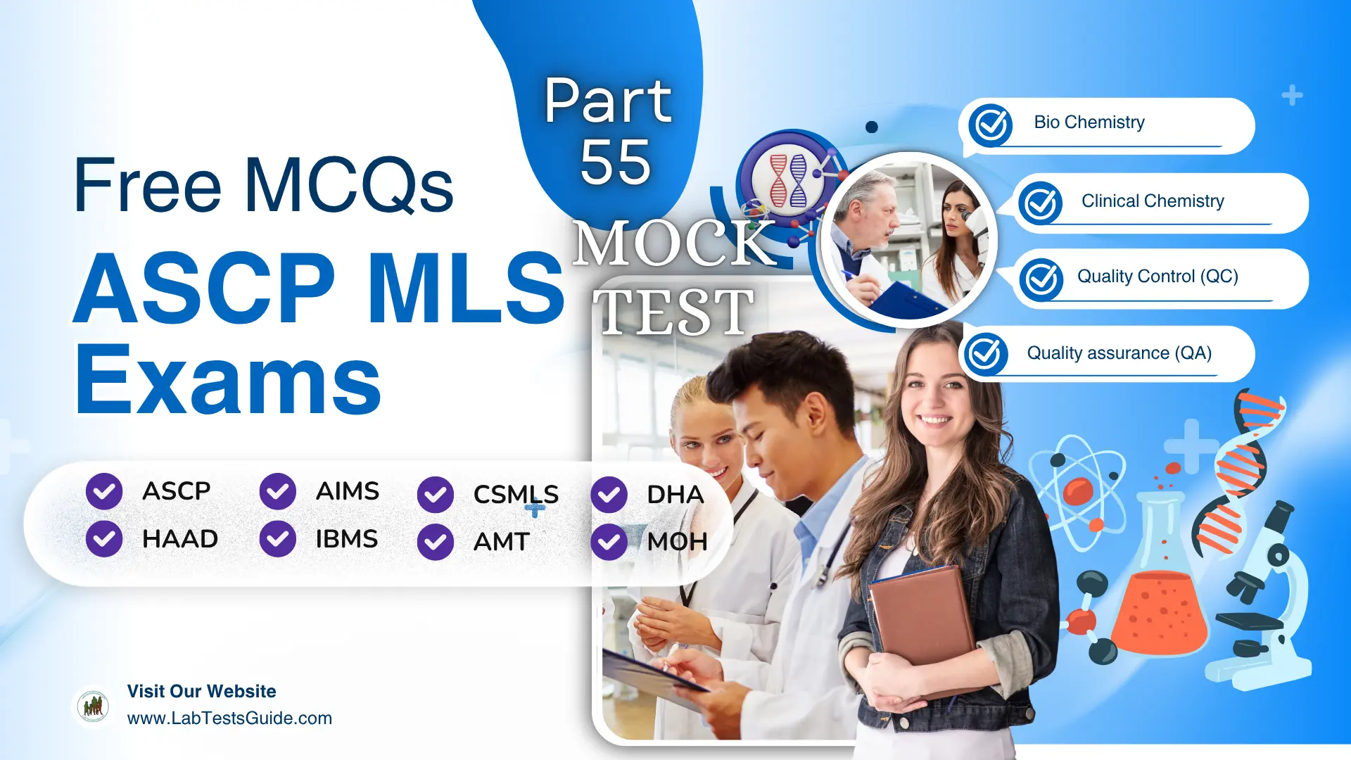 Free ASCP MLS Biochemistry Mock Test: Part 55 – Clinical Chemistry ...