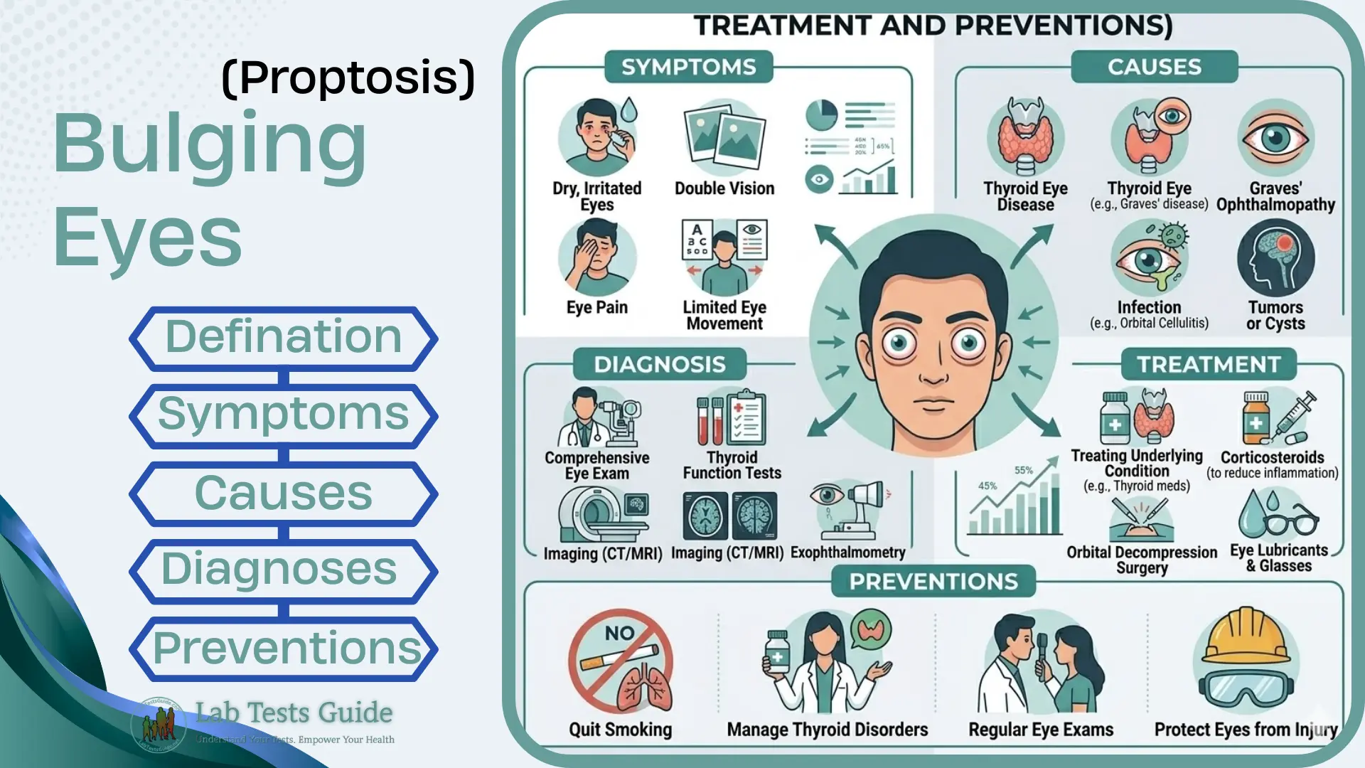 Bulging Eyes | Lab Tests Guide