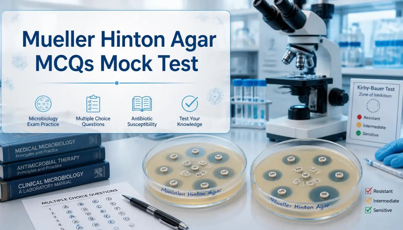 Mueller Hinton Agar 30 Mock Test | Lab Tests Guide